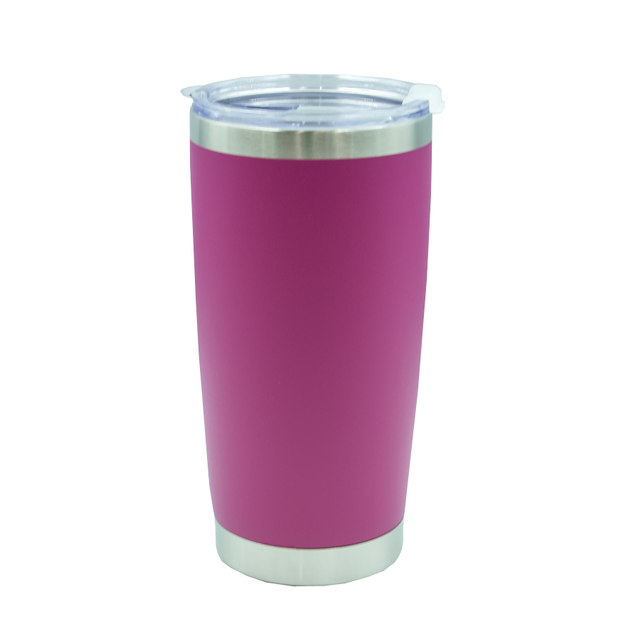 Termo de 20 oz de acero inoxidable fucsia (2 Unidades) – IKI